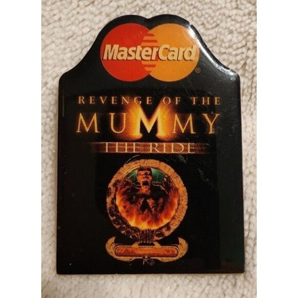 Other | 204 Mummy Mastercard Grand Opening Pin Universal Studios | Poshmark